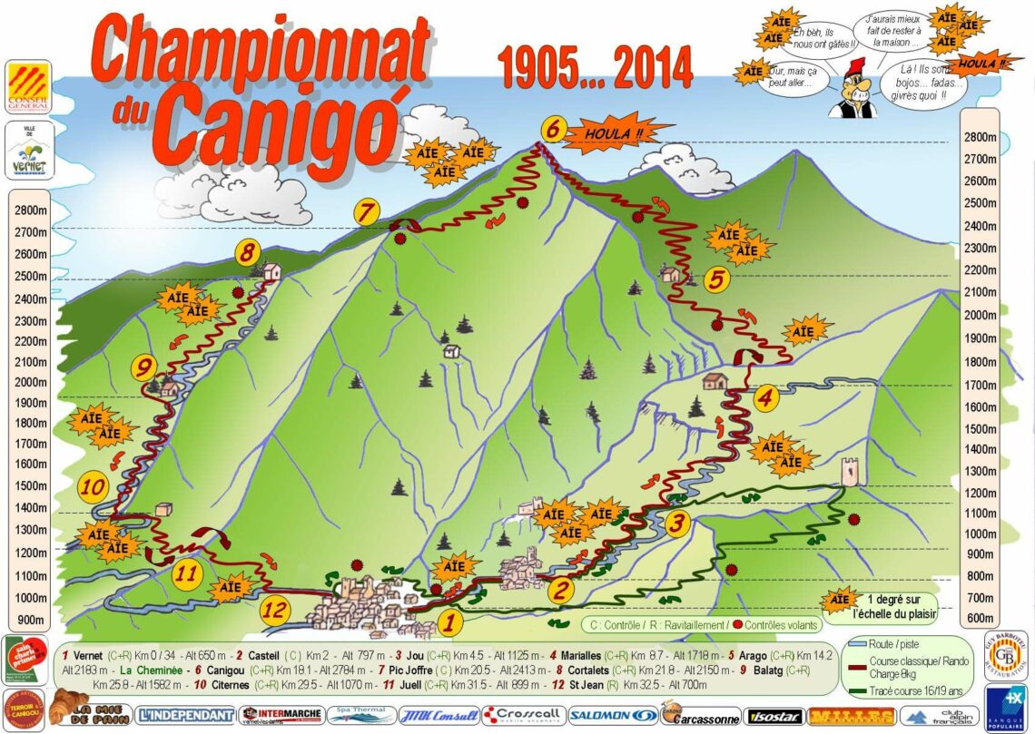 trail du canigou ou le championnat de canigo 34km avec 2180 D+